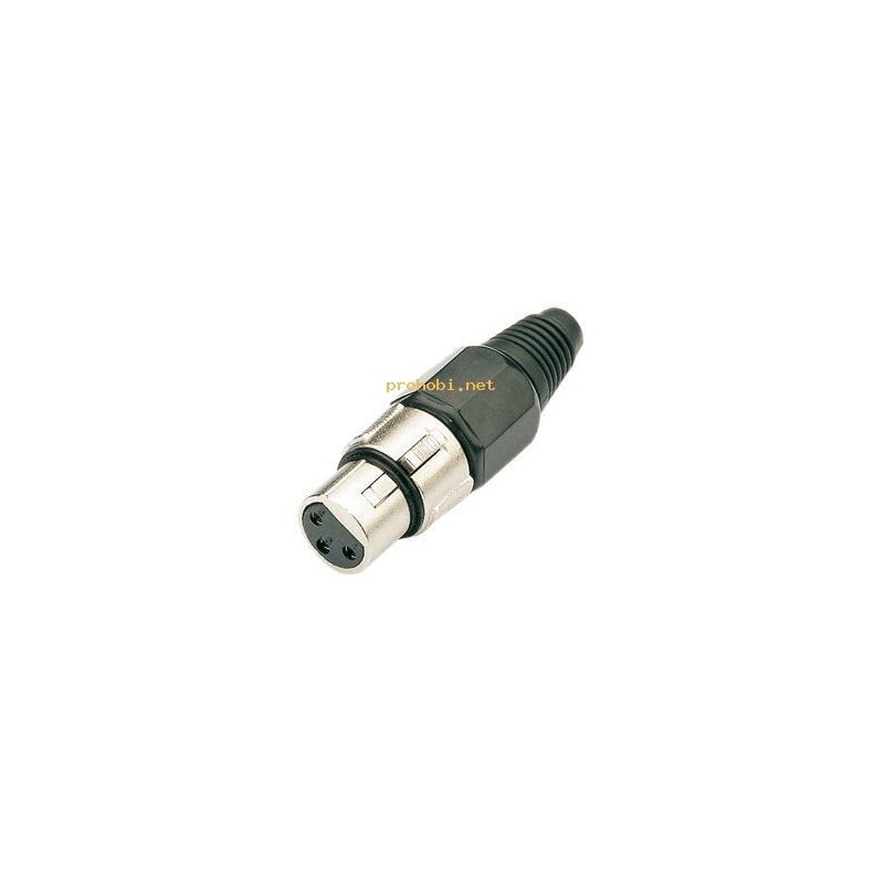 XLR(CANNON) plug -female (cable)